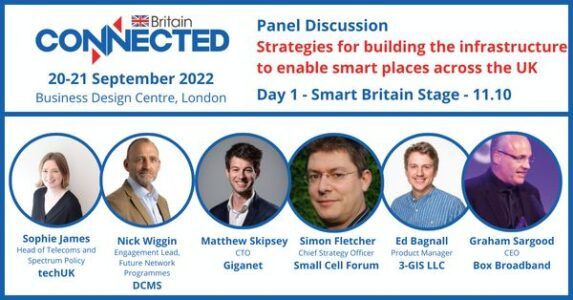 SCF at Connected Britain: Talking smart city infrastructure - Small ...