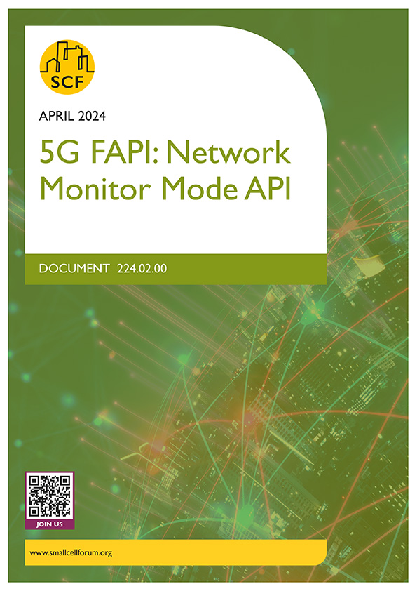 5G FAPI standard - Small Cell Forum